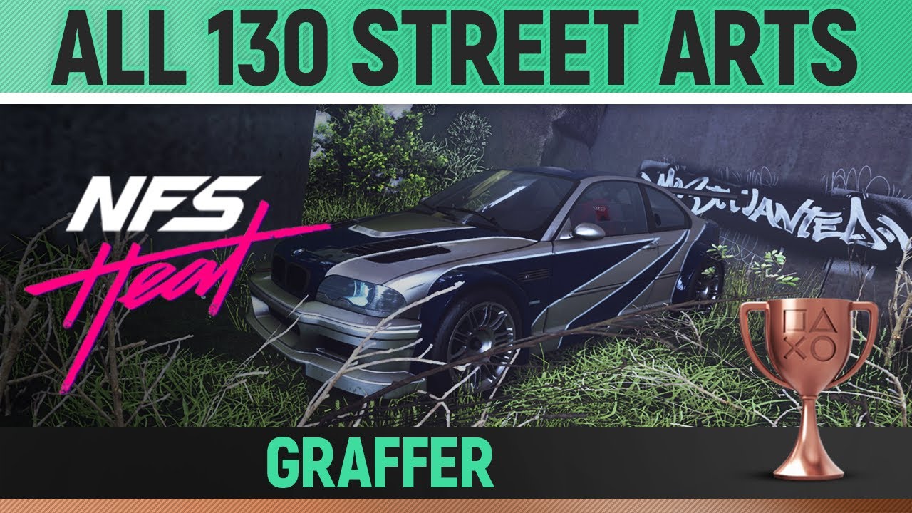 Need for Speed Heat - All 130 Street Arts 🏆 - Locations Guide - Graffer ...
