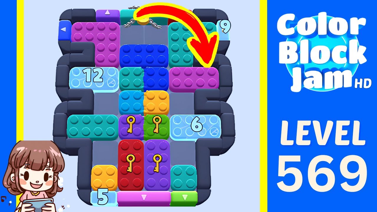 Color Block Jam Level 569 Solution Walkthrough - YouTube