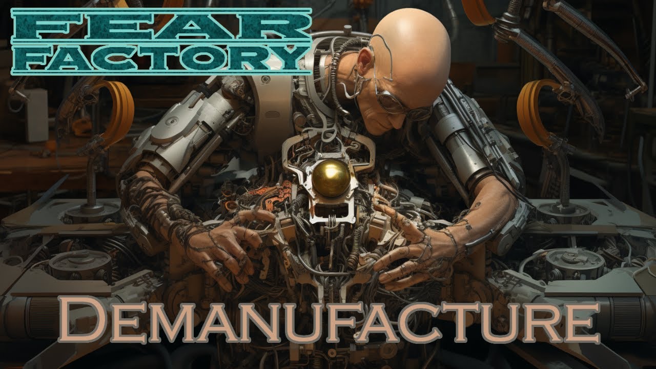 Demanufacture by Fear Factory - lyrics as images generated by an AI ...