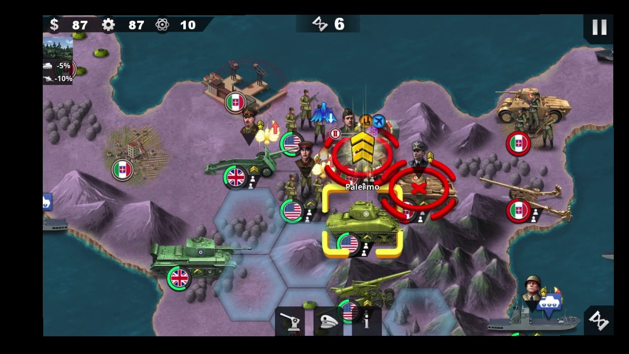 World conquer 4 allies campaign number 4 - YouTube