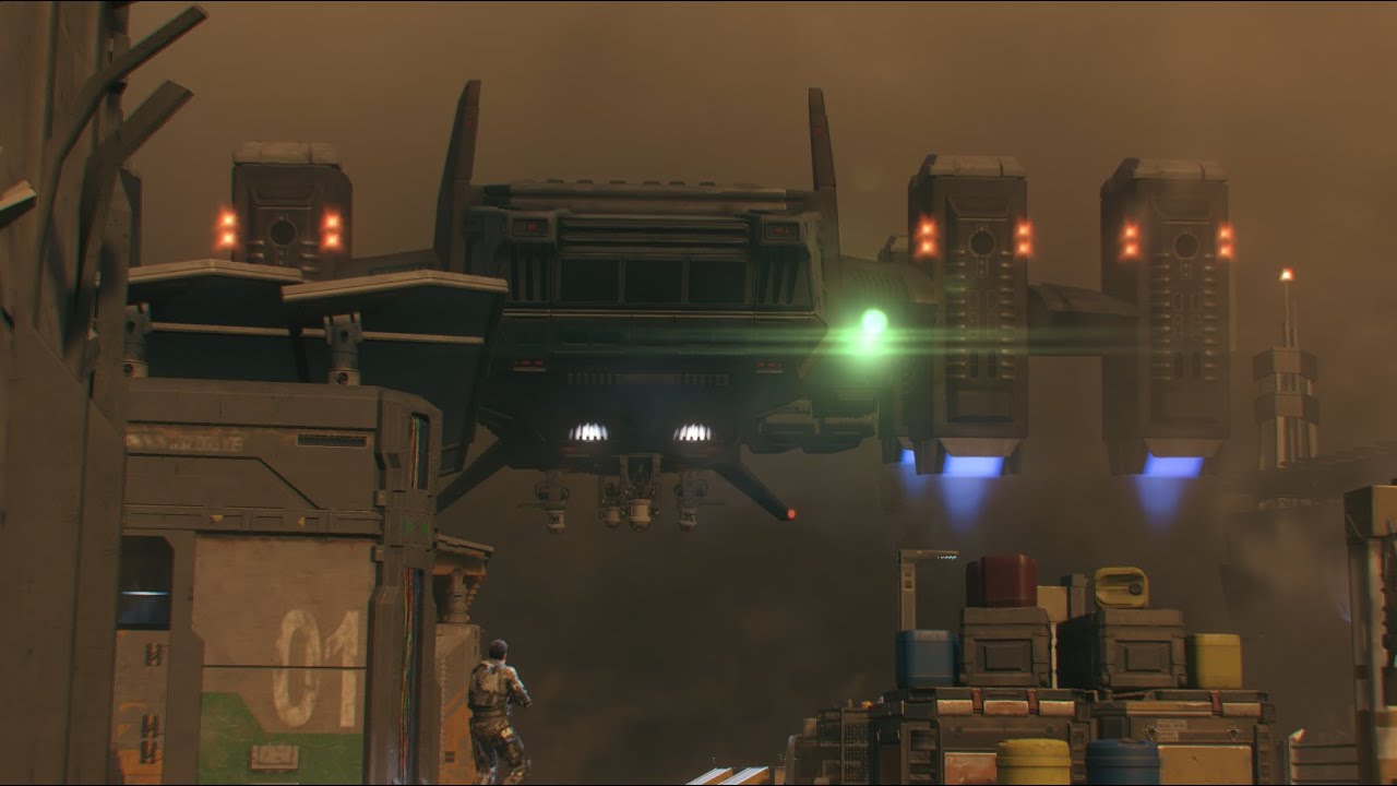 Destroy NRC Mothership | Destroy Leviathan Turbofans | Call of Duty ...