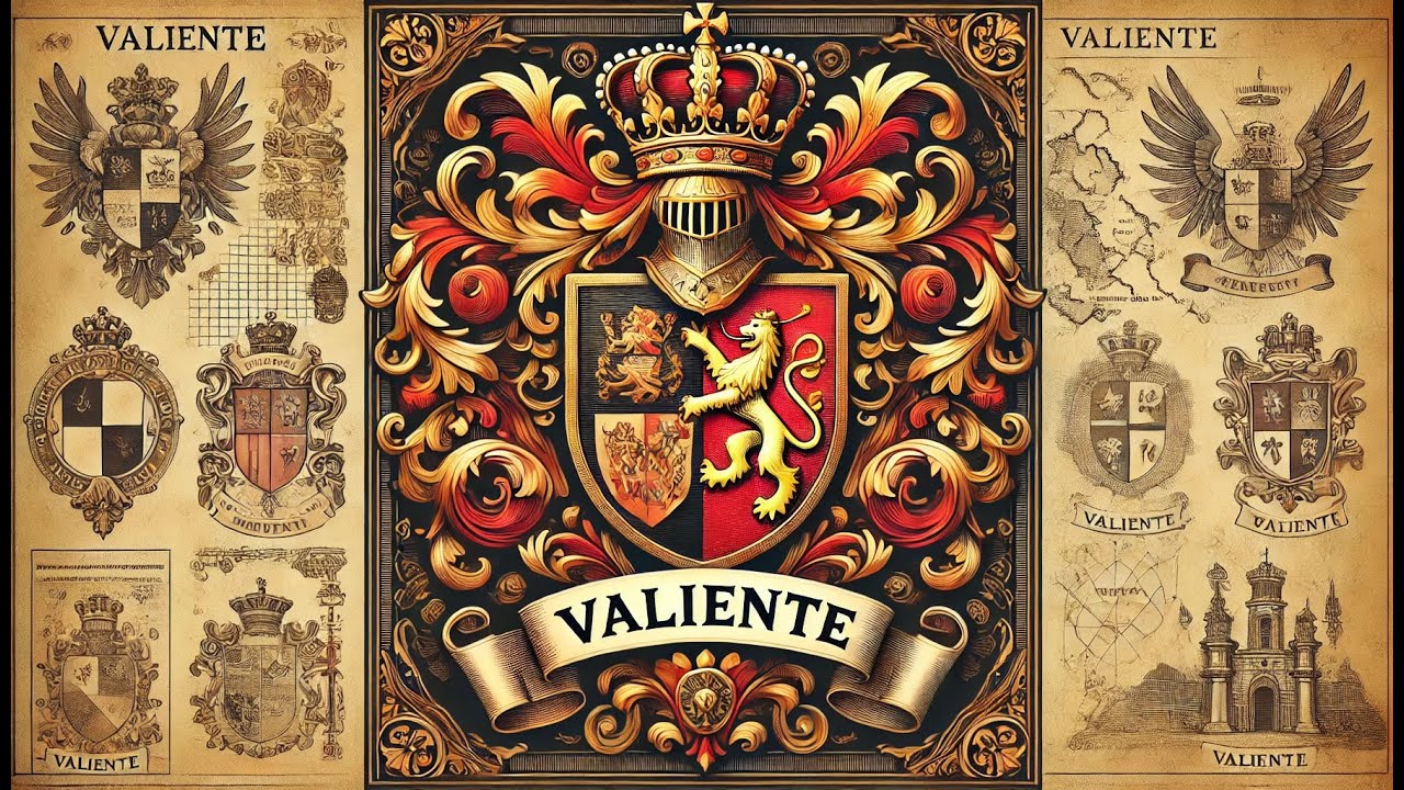 Apellido Valiente: Origen, Historia y Significado | Escudo de Armas y ...