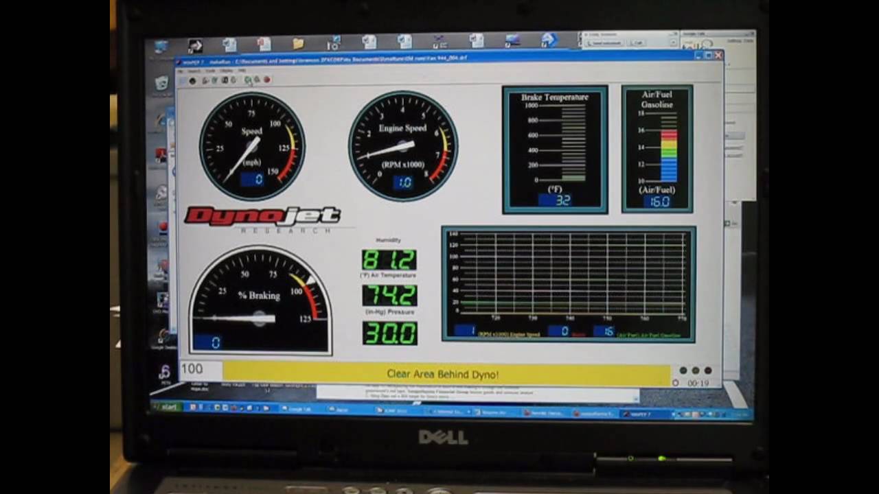 Using my dyno for the first time - YouTube