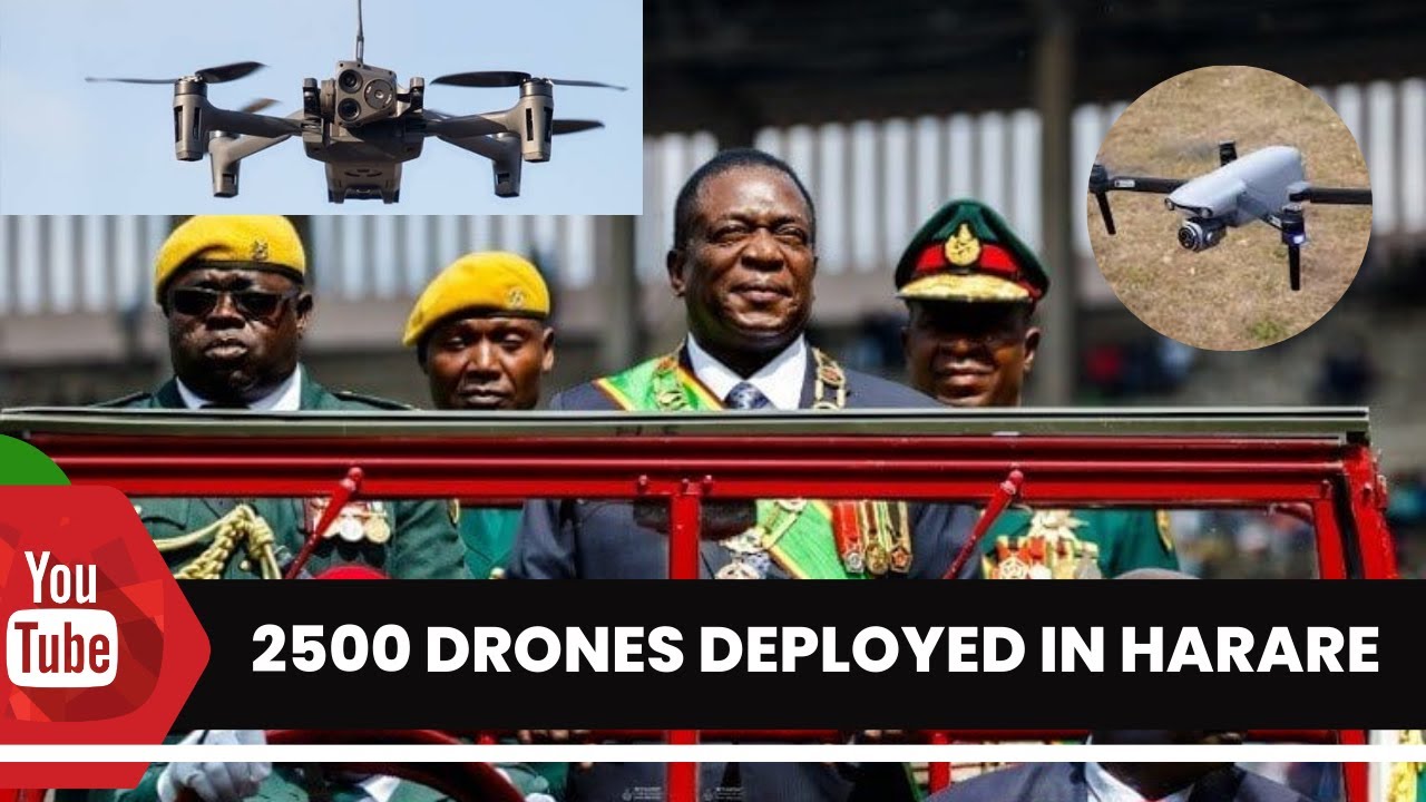 MNANGAGWA IN PANICK AS 2500 DRONES DEPLOYED IN HARARE / 31 MARCH ...