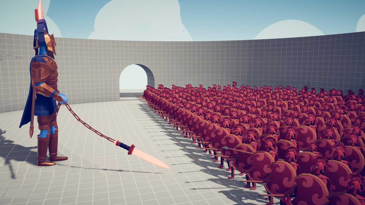 HOW MANY HOPLITES TO TAKE DOWN ARES - Totally Accurate Battle Simulator ...