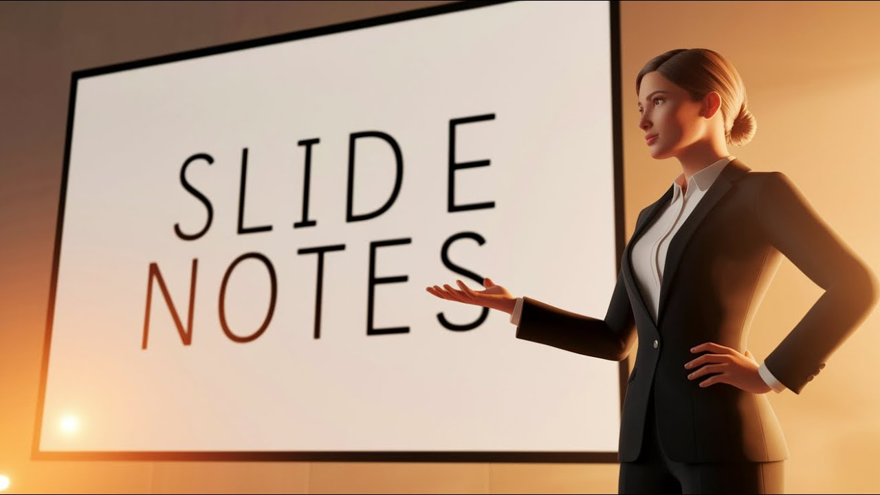PowerPoint - How to Add Notes for Each Slide with the Notes Feature ...