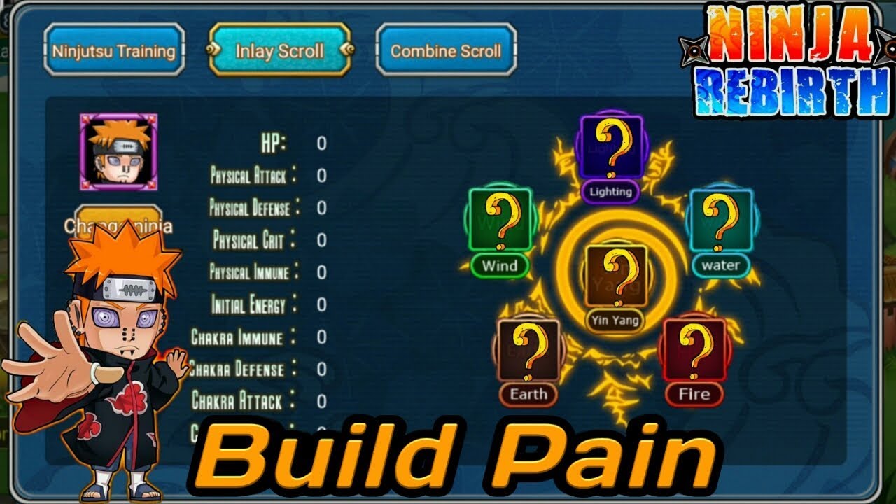 BUILD DO PAIN - NINJA REBIRTH - YouTube