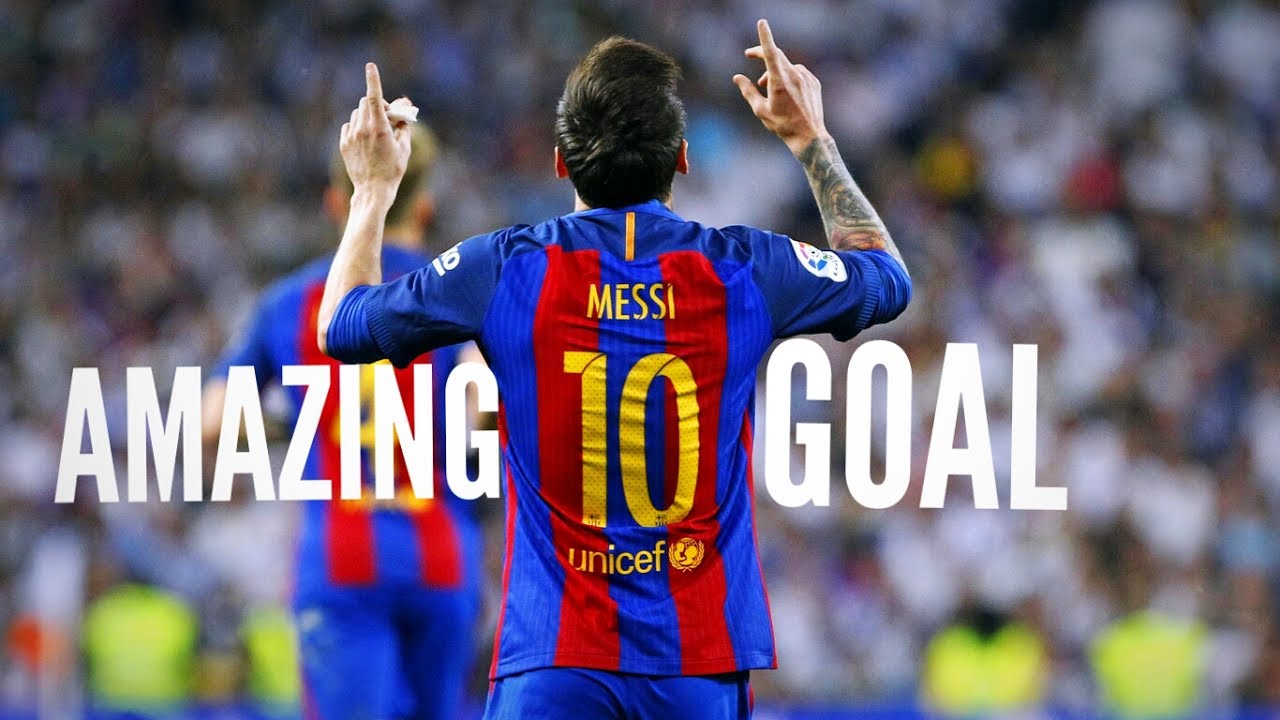 The best goal of Messi *amazing * - YouTube