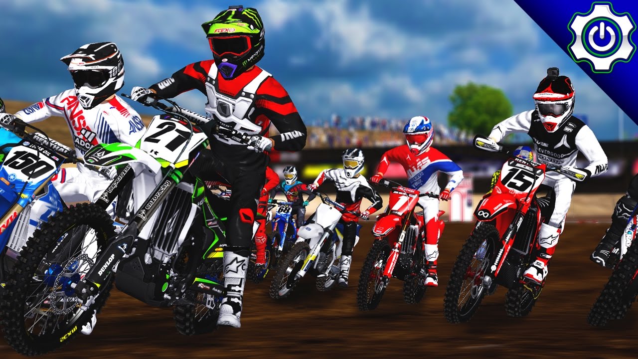 MX Simulator - 2017 Nationals Round 1 Livestream - Hangtown 450s - YouTube