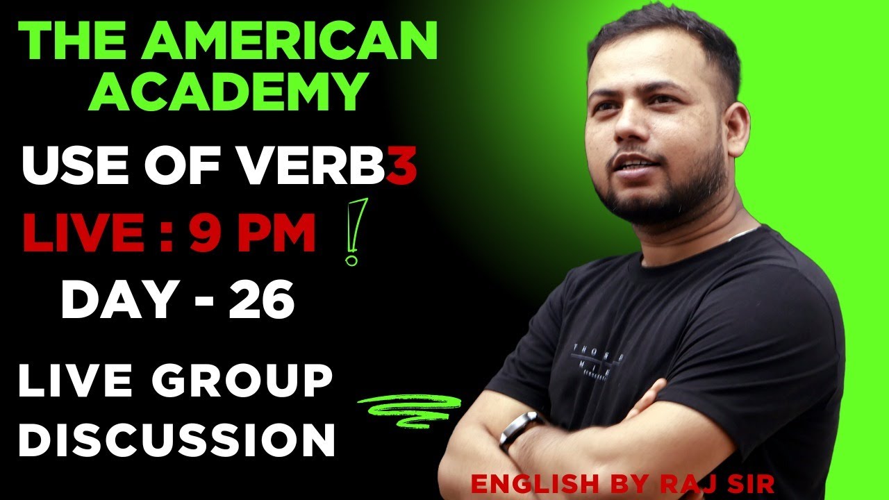 Use of Verb | Verb3 as Main Verb | Verb 3 as Adjective | English for ...