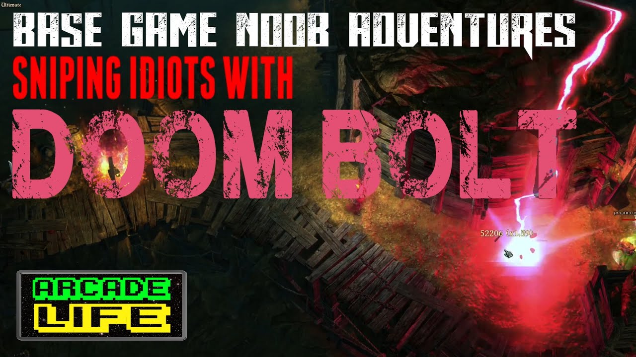 Grim Dawn - Base Game Noob Adventures - Sniping Idiots With Doom Bolt ...
