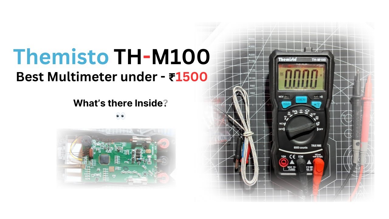 Themisto TH-M100 Multimeter Review - YouTube