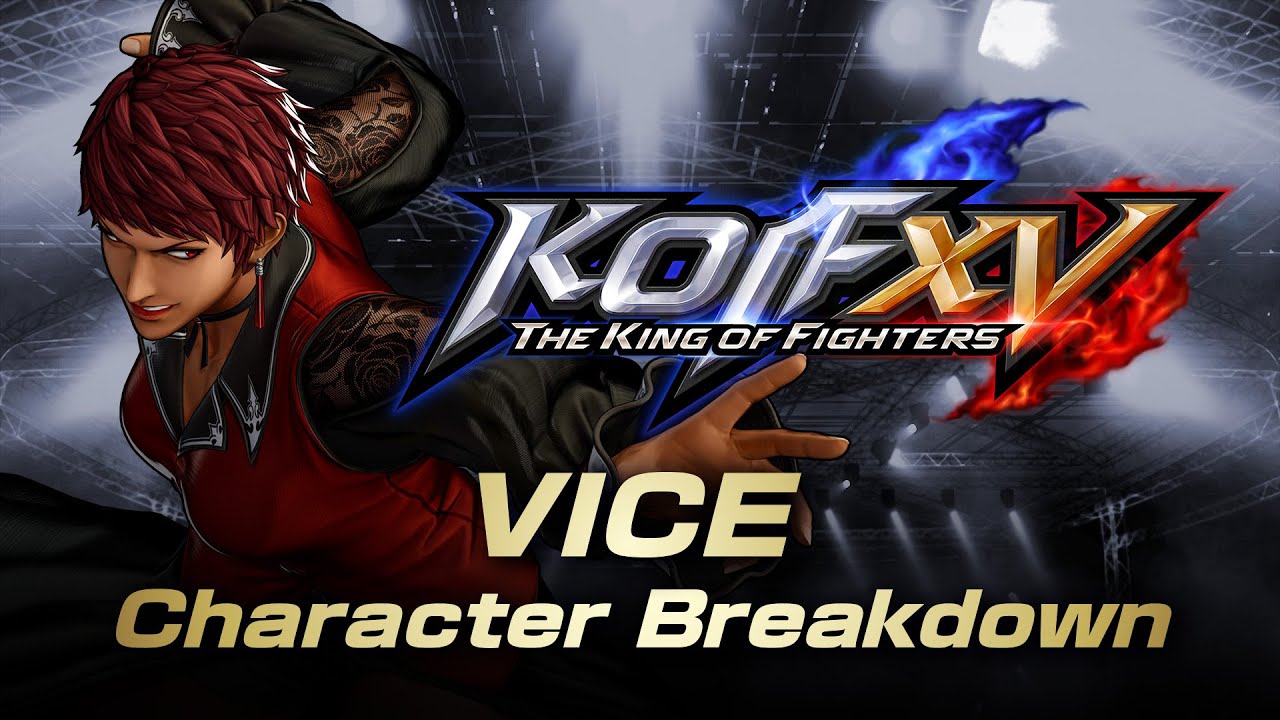 【한글】KOF XV DLC｜VICE｜Character Breakdown - YouTube
