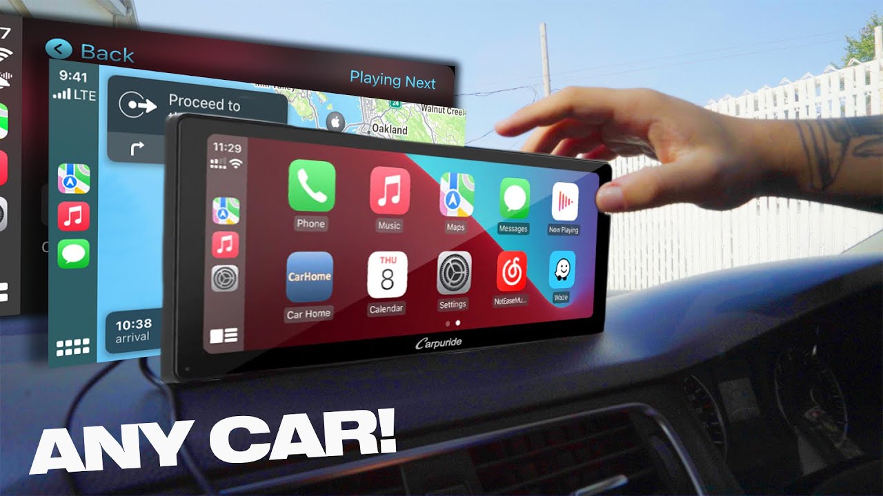 Install Apple Carplay & Android Auto EASILY in ANY CAR! - Carpuride ...