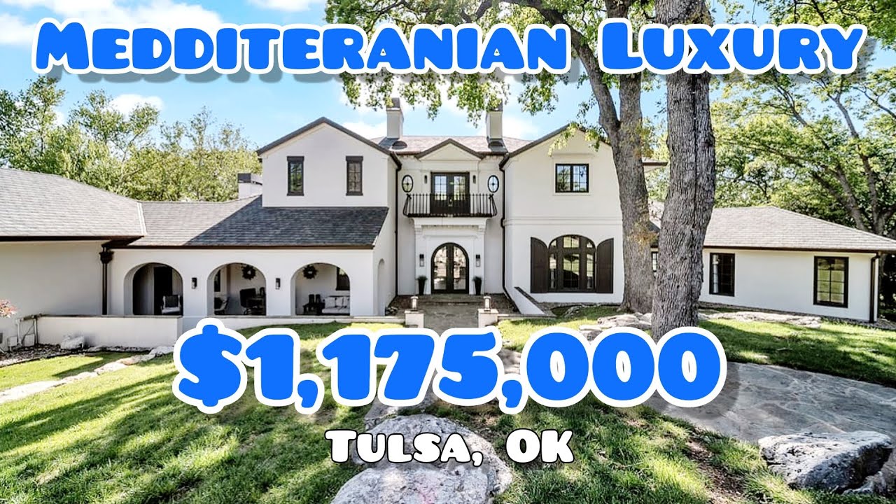 Luxury Home Tour | Tulsa OK | Mediterranean Style | Living In Tulsa ...