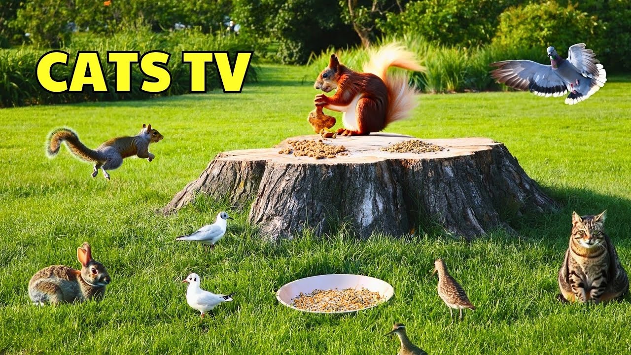 Cat TV~ Birds for Cats to Watch, Relax Your Pets, Beautiful Birds ...