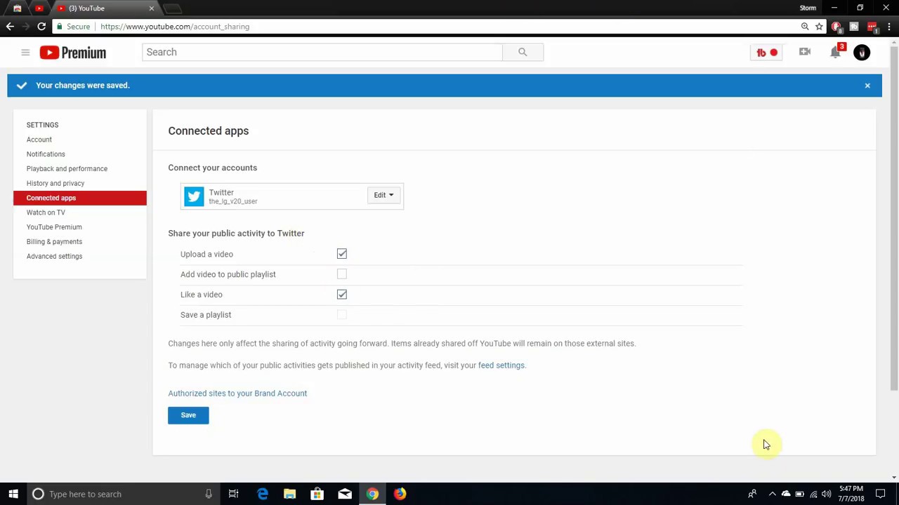 TUTORIAL: How to Link Your Twitter to Your YouTube Channel - YouTube