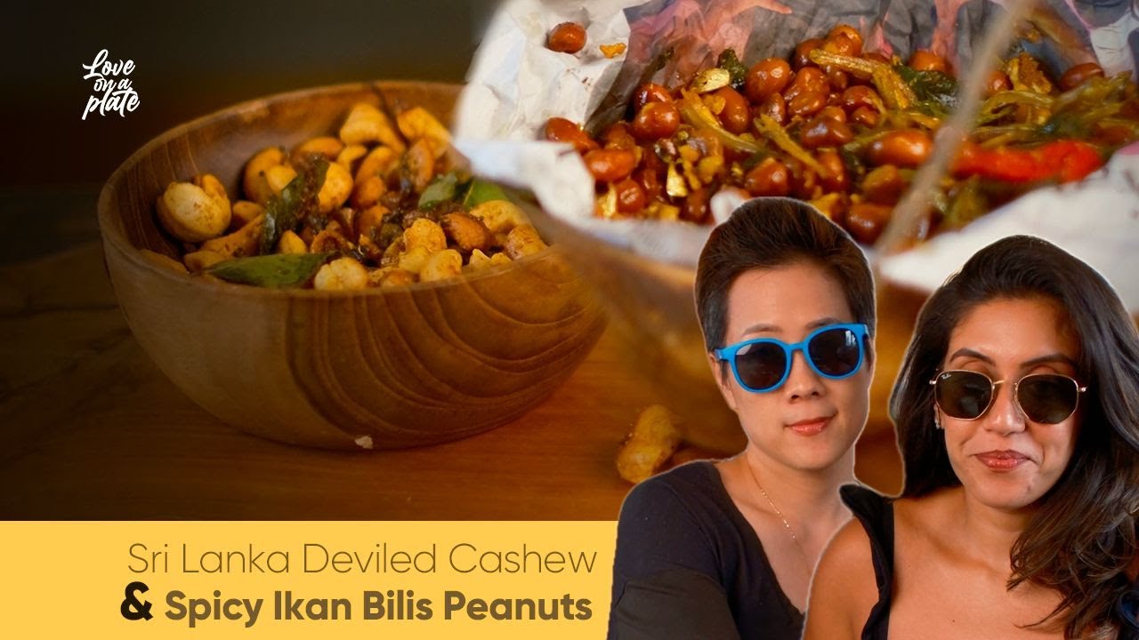 Sri Lanka Deviled Cashew and Sweet and Spicy Ikan Bilis Peanuts ...