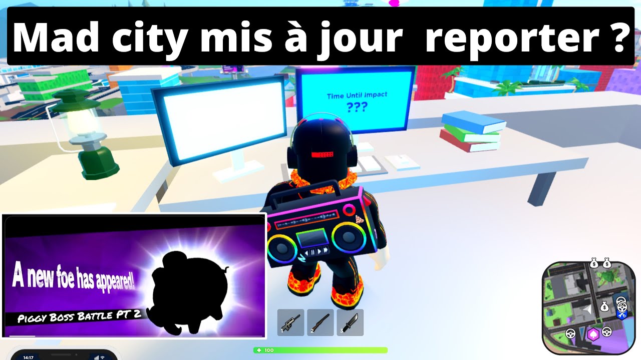 Mis à jour mad city reporter ??? ||Roblox|| Fr - YouTube