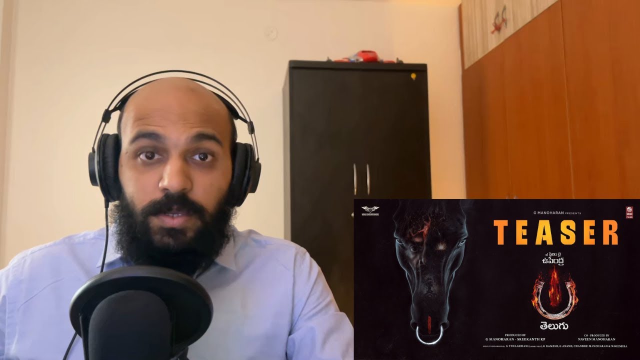 UI The Movie teaser Reaction #uithemovie #upendra - YouTube