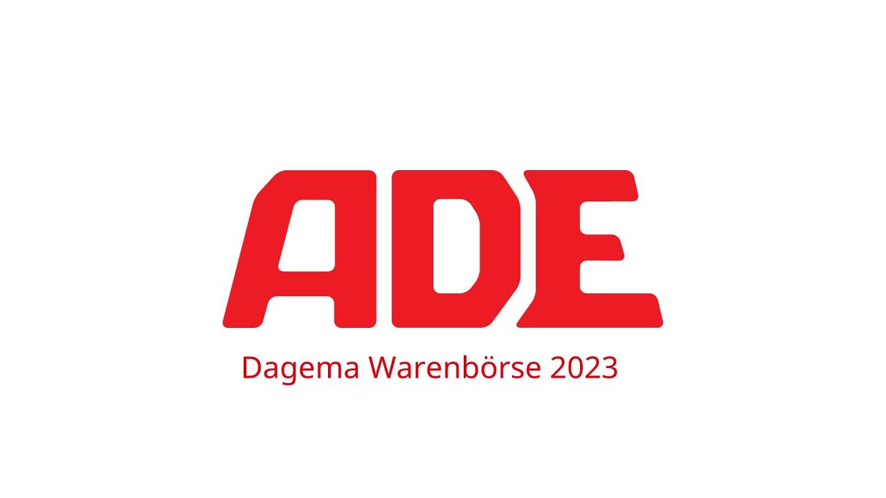 ADE Germany GmbH | Dagema Warenbörse 2023 - YouTube