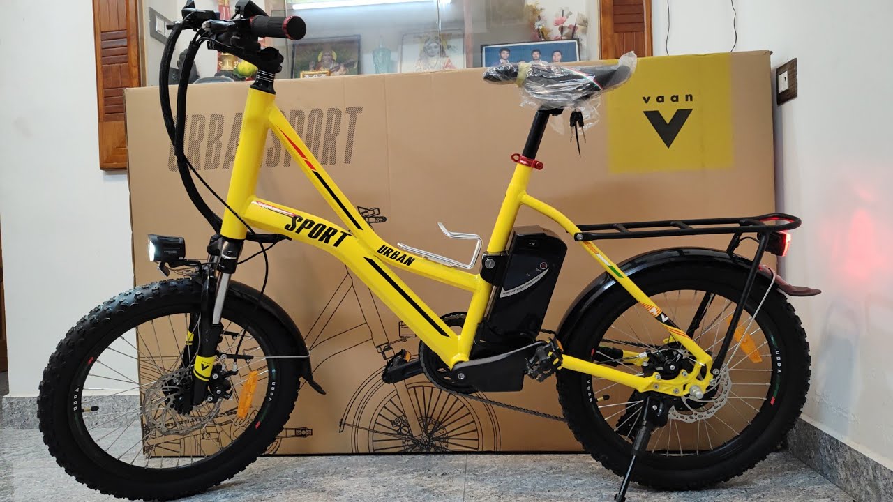 Best Electric cycle in INDIA // VAAN ELECTRIC CYCLE // URBAN SPORT ...