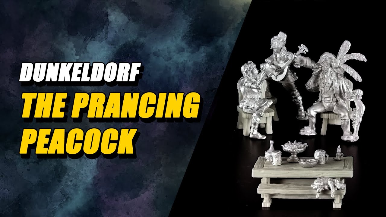 Sitting Tavern Patron Minis For Your D&D Taverns (By Dunkeldorf) - YouTube
