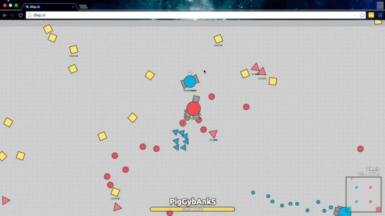 Diep io BEST CLASS// Overlord & Booster// DOMINATION - YouTube