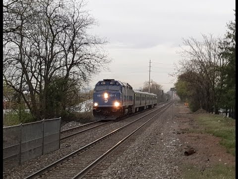 HD: NJT & NS H70 At Rutherford - YouTube