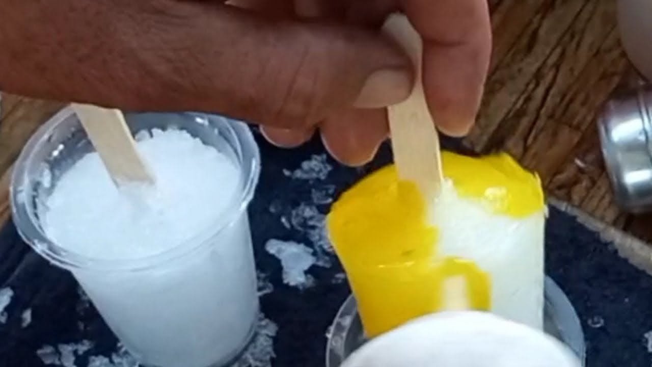 Amazing Skills of Making ICE GOLA Mango Flavour || Bangladeshi Street ...