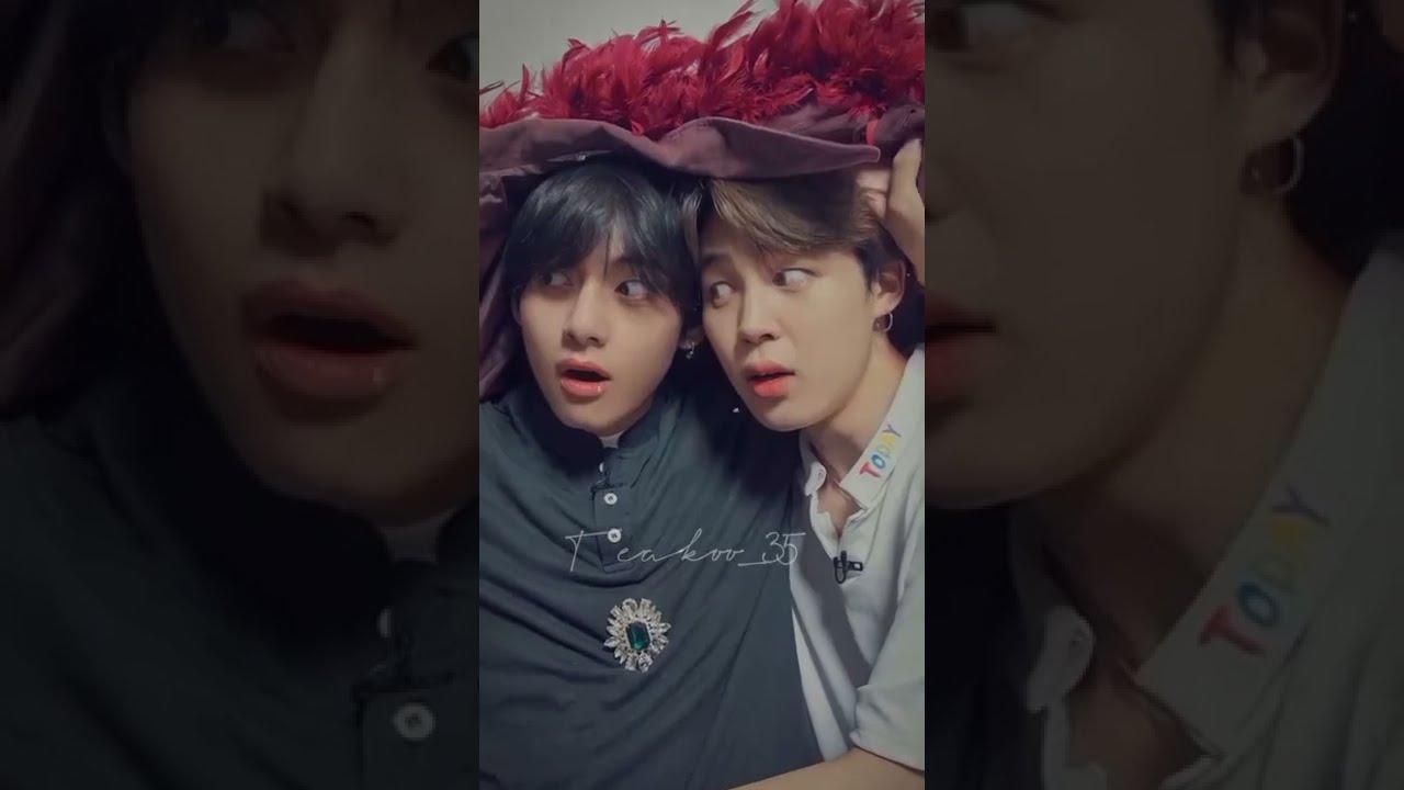 #BTS | vee and jimin | tiktok video #BTSARMY - YouTube