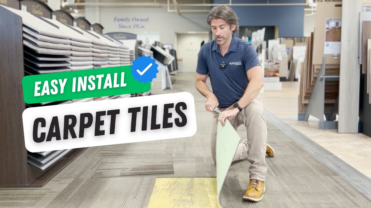 How To Install Carpet Tiles | Why Choose Carpet Tiles? - YouTube