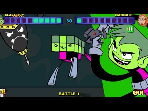 TEEN TITANS GO! - Jump Jousts - Power Up!!! [Cartoon Network Games ...