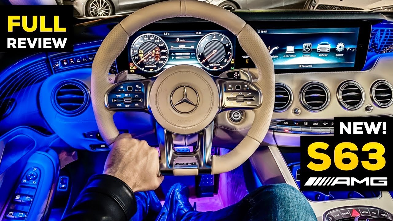 2020 MERCEDES AMG S63 Coupé V8 NEW FULL NIGHT AMBIENT Review S Class ...