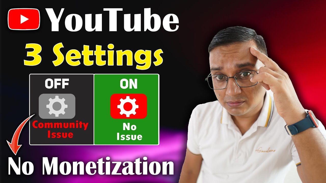 YouTube 3 Community Setting for Every Channel | YouTube Channel ...