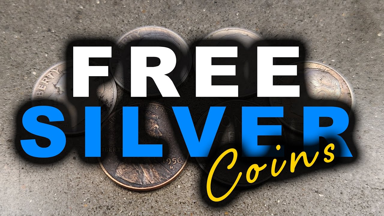 FREE SILVER COINS GIVEAWAY - THANK YOU!!! #metaldetecting #silvercoins ...