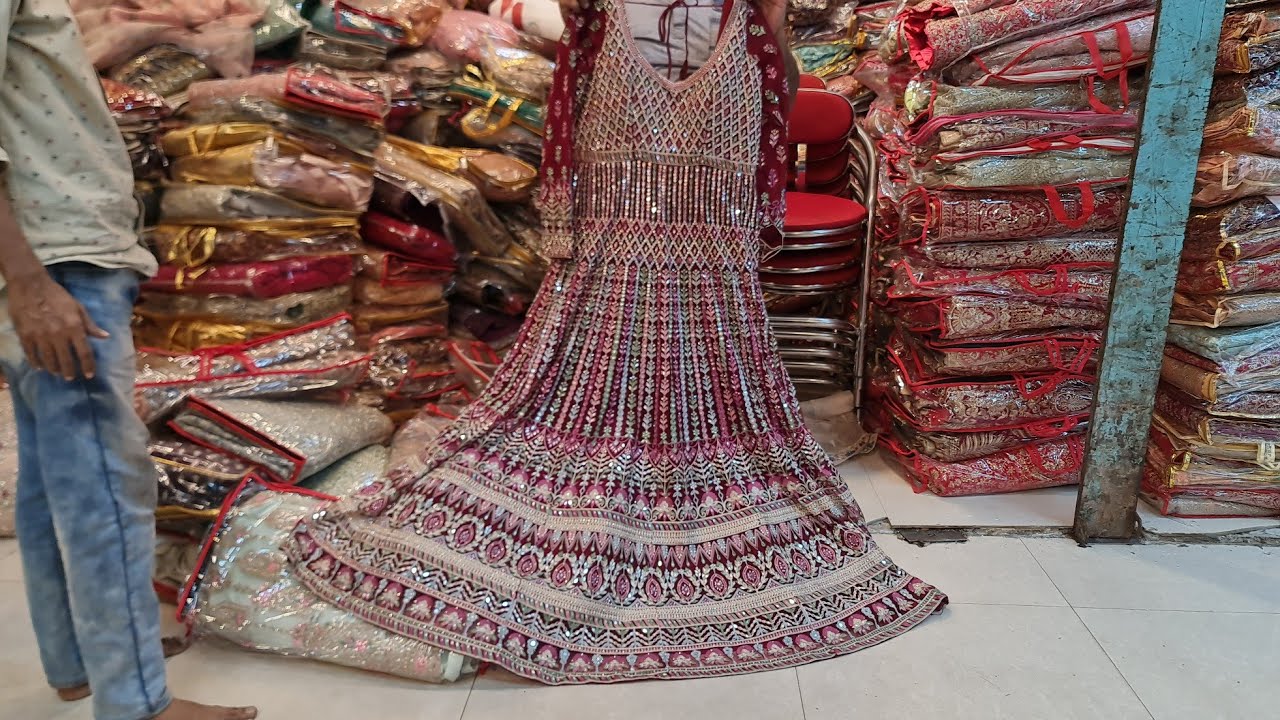 Wow damaka offer price bridal growon dress unlimited.... - YouTube