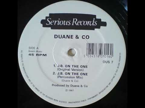 Duane & Co. – J.B. On The One (1987, Vinyl) - Discogs