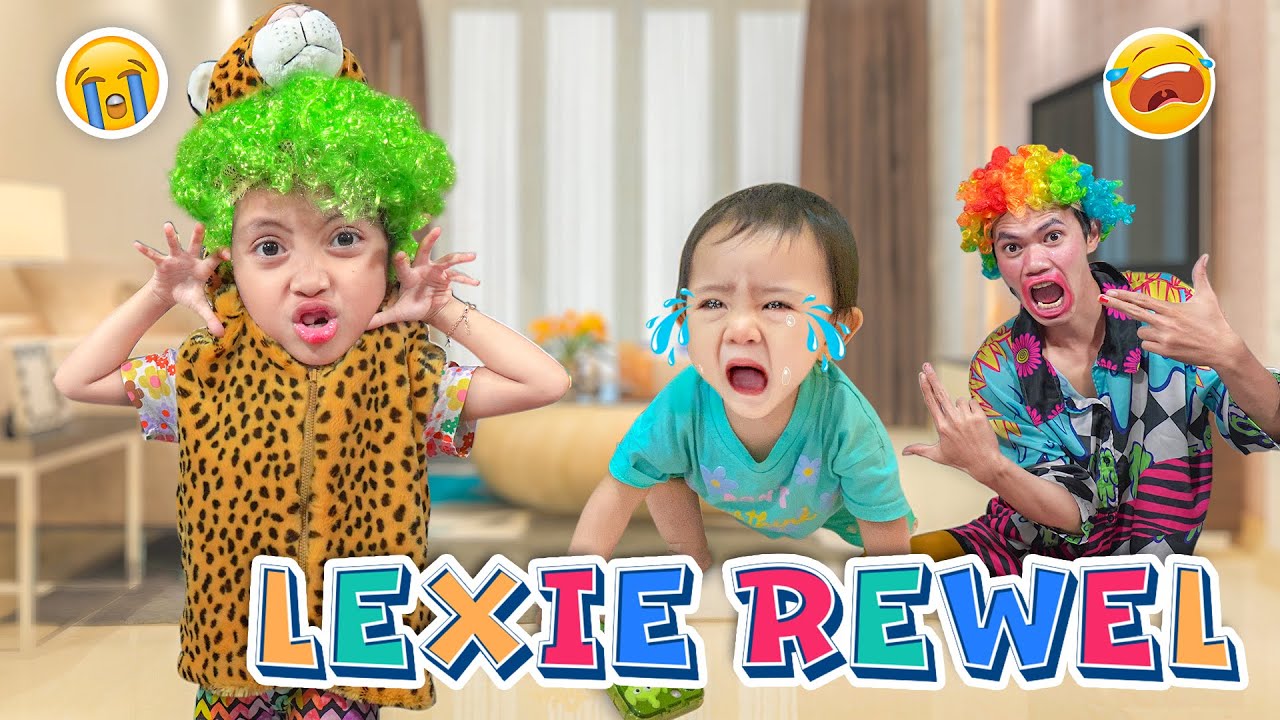 24 JAM JAGAIN ADEK BAYI LEXIE NANGIS | LEIKA TOMPEL MERAWAT BAYI LUCU ...