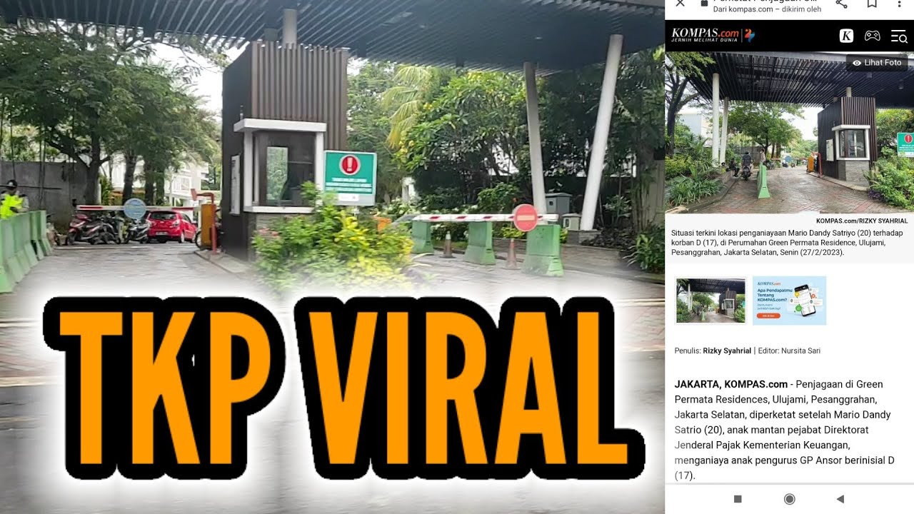 Mencari TKP kasus viral Mario Dandy dengan David - YouTube