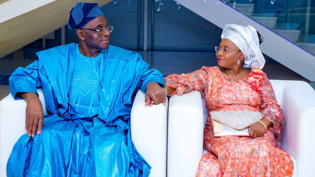 LOVE HAPPILY EVER AFTER! || Engr. Dr. Olusegun and Mrs Funmilayo Ajayi ...