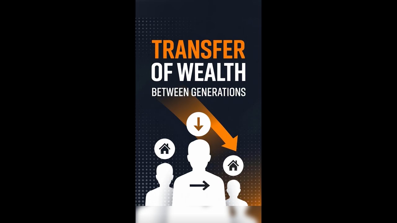 The transfer of wealth between generations #shorts - YouTube