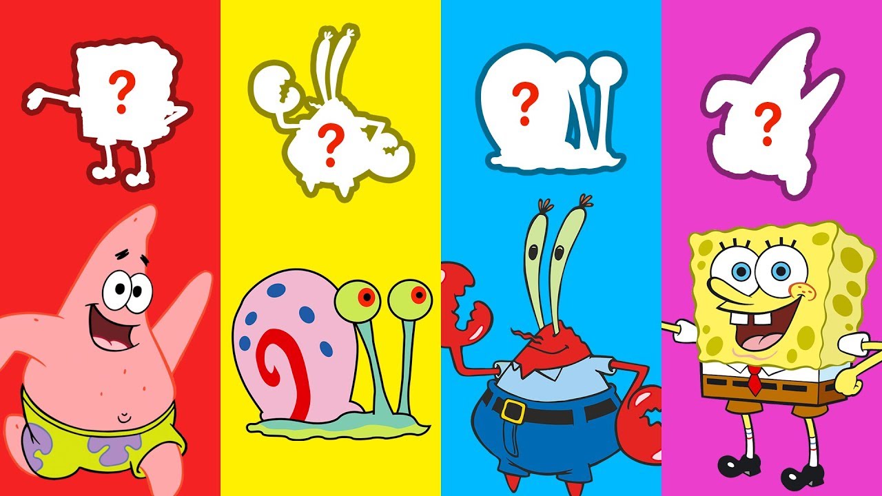 Learn Shapes With SpongeBob For Babies Kids - YouTube