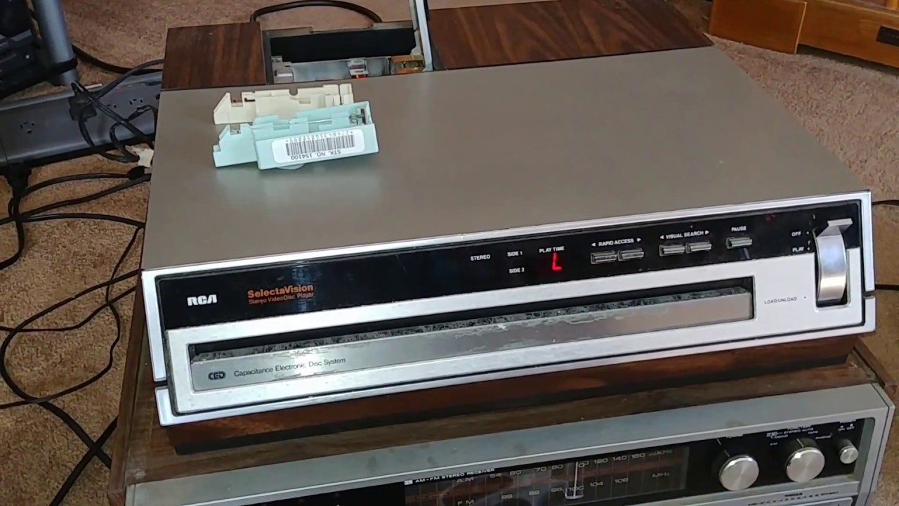 Free RCA SelectaVision VideoDisc player model SGT 200 - YouTube