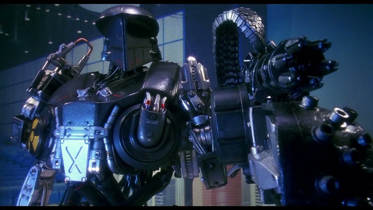RoboCain Stomping and Mechanical Sound FX (Robocop 2) - YouTube