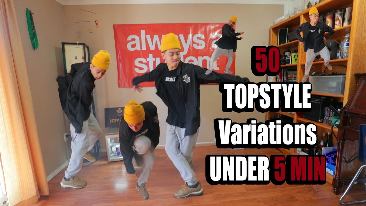 50 TOPSTYLE VARIATIONS UNDER 5 MINUTES!!! - YouTube