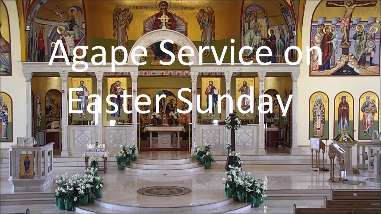 2020-04-19 LIVE Greek Orthodox Agape Service on Easter Sunday - YouTube