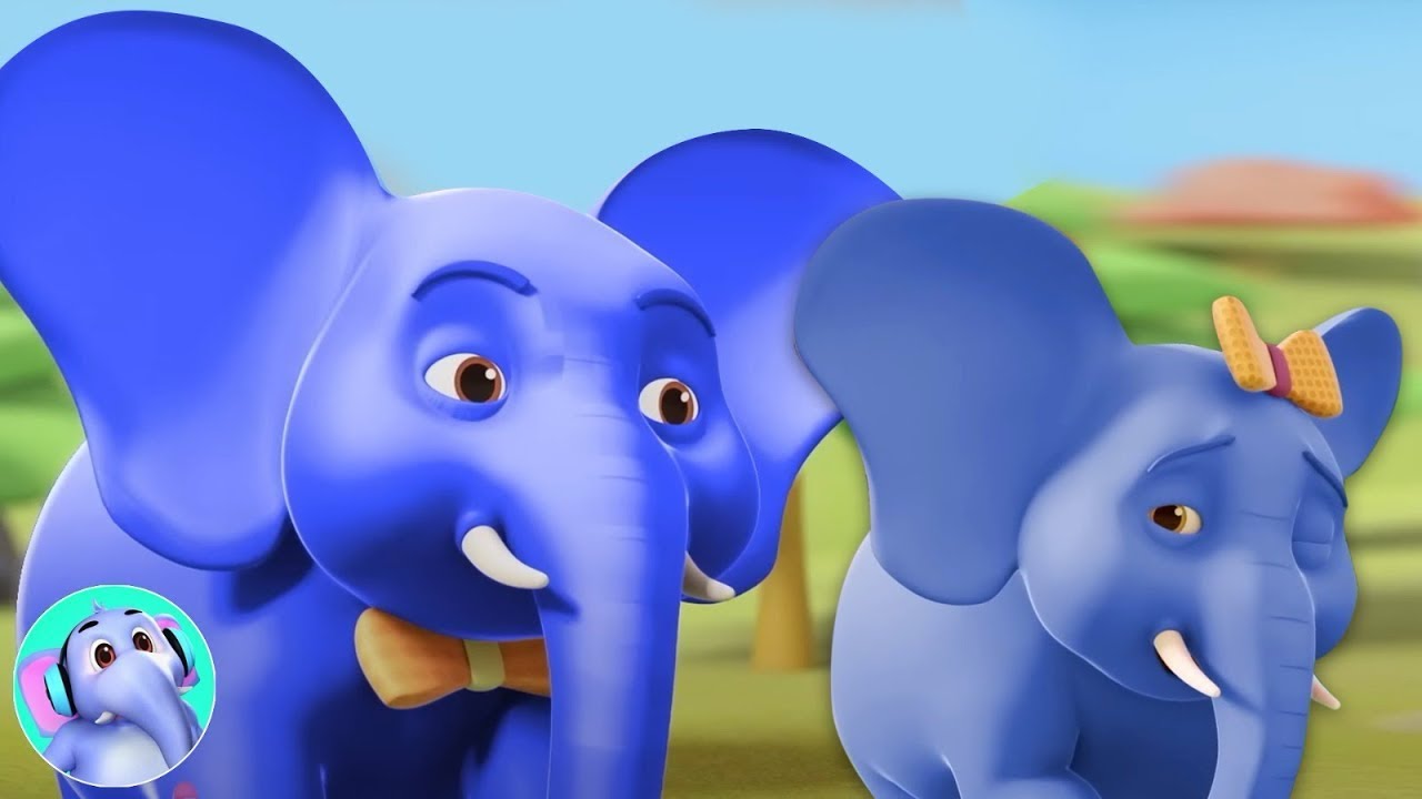 🐘EK MOTA HATHI : | एक मोटा हाथी | Hindi Rhymes for Children - YouTube