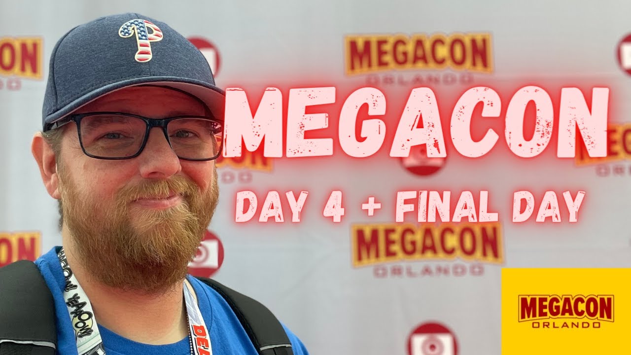 MegaCon Day 4 + Final Day #megacon #megaconorlando - YouTube