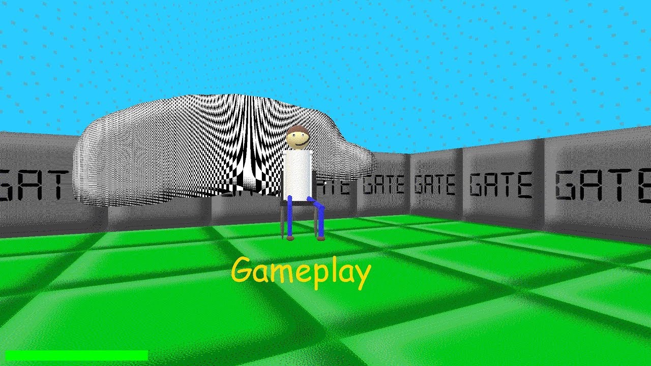 Baldi's Basics - Dave's Sky High Adventure Gameplay! - YouTube